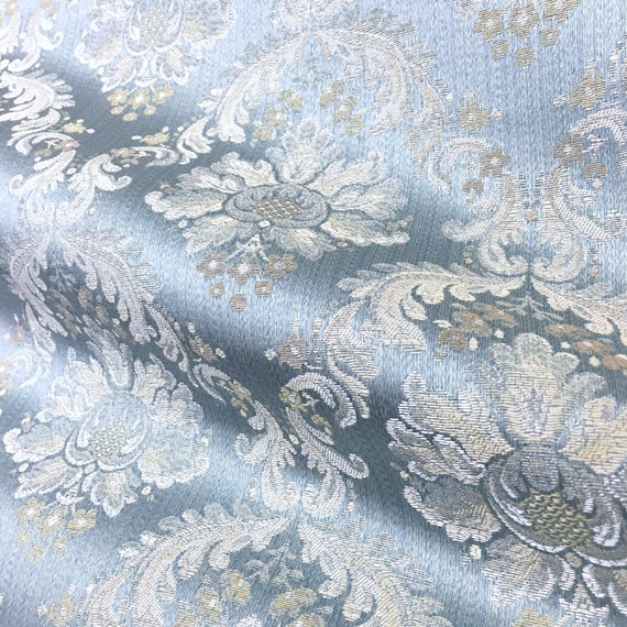 Light Blue Patterned Fabric