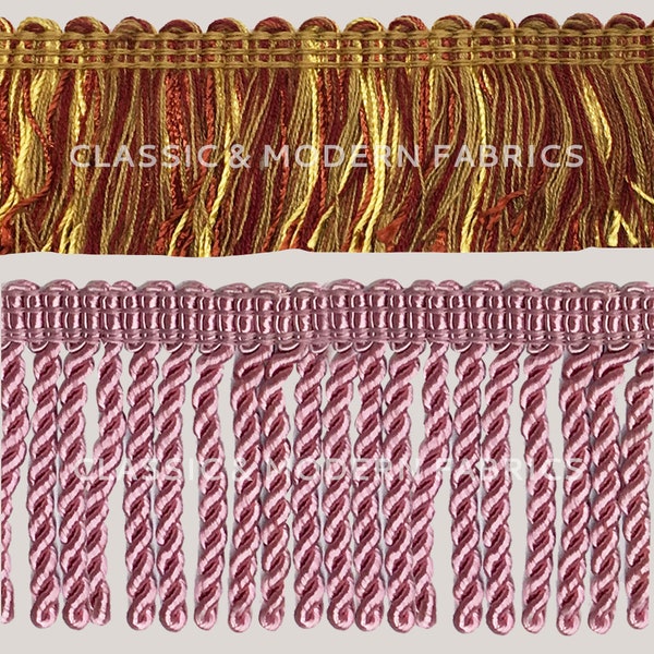 Red Brush Fringe - Etsy