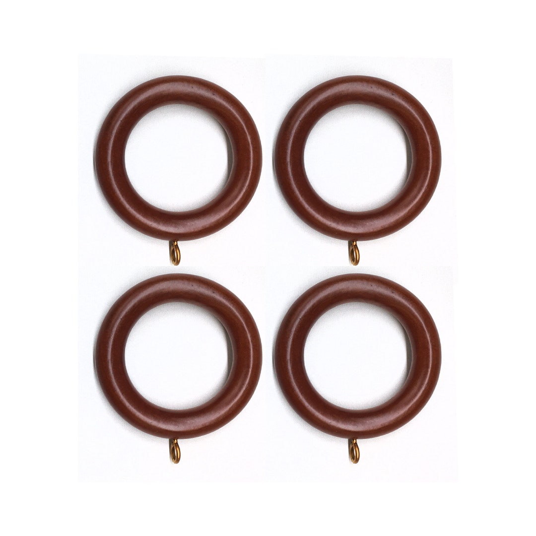 7 PC / 1 3/8 Inch Rod / Wood Rod Pole Ring for 1 3/8" Inch Rod ...