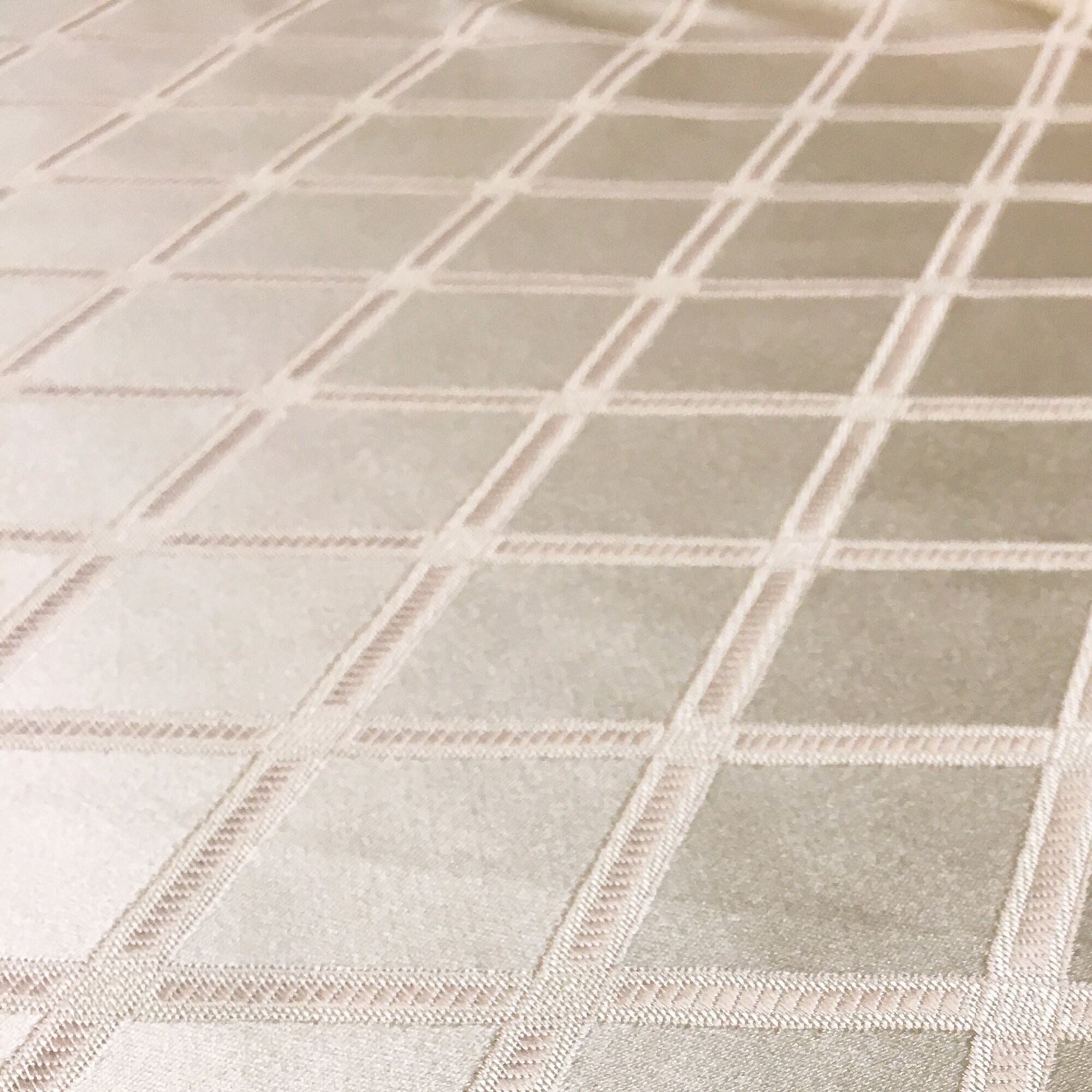 Light Gold Tan Diamond Pattern Soft Sheen Jacquard | Etsy