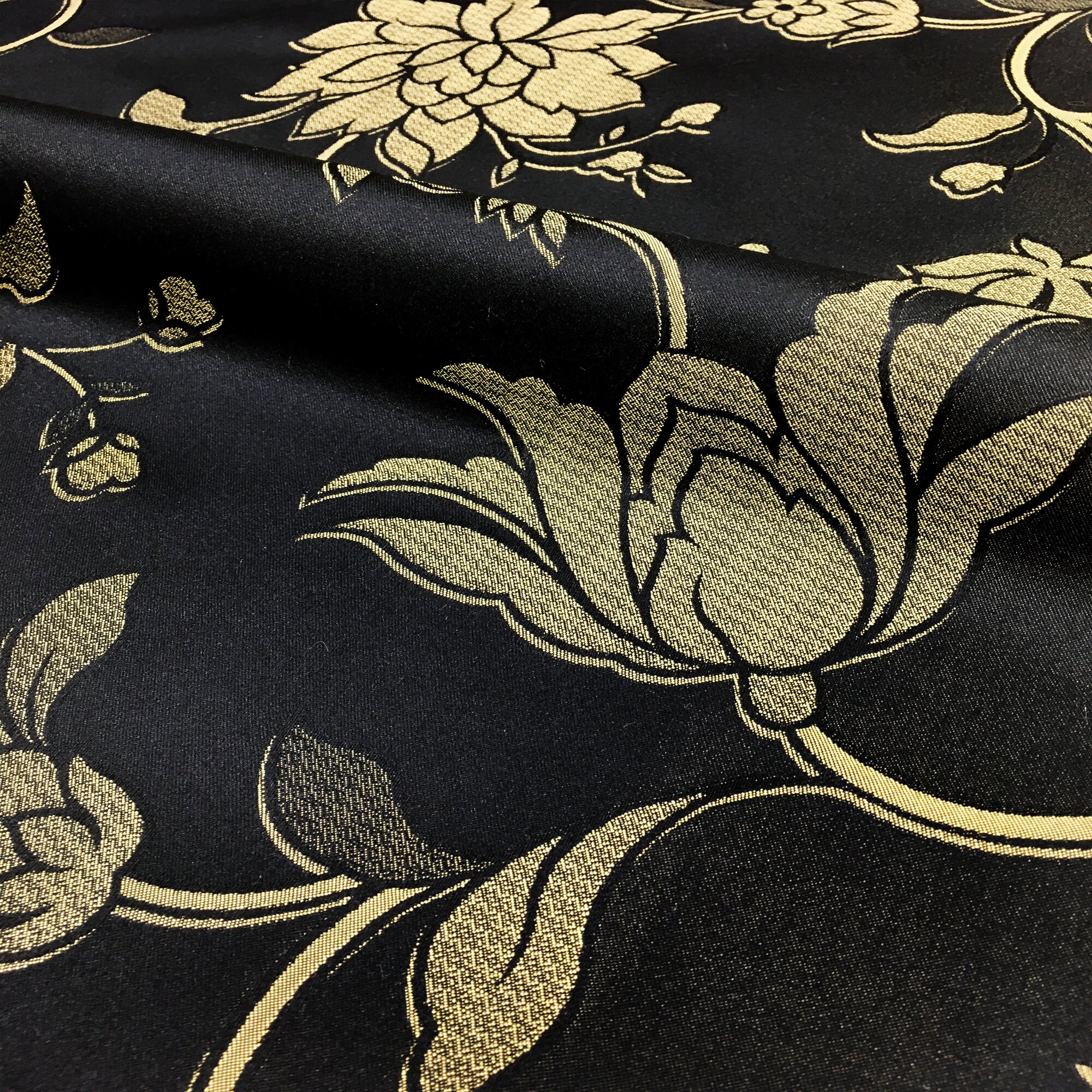 Large Scale Floral Jacquard Brocade Fabric Fabric by the Yard,29 Inches ...