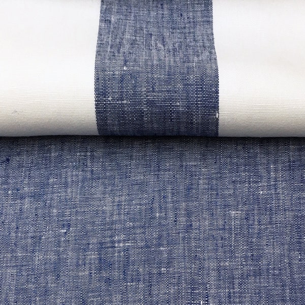 Striped Linen Fabric - Etsy