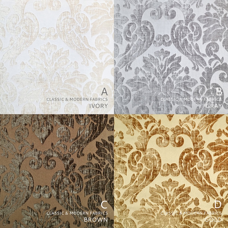 Velvet Damask - Etsy