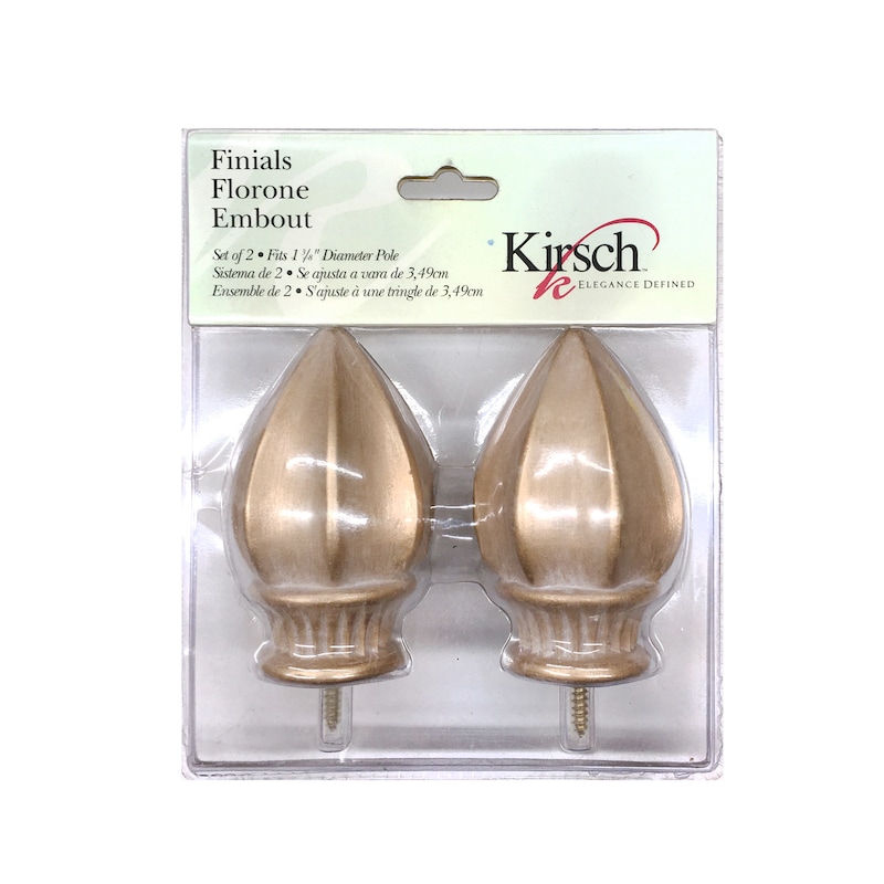 Curtain Rod Finials - Etsy