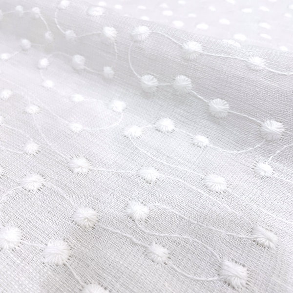 Embroidered Sheer Fabric - Etsy