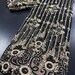 5 YARDS / 4 COLORS / Hamlet Black Gold Beaded Sequin Embroidery Mesh ...