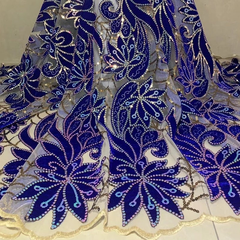 Beaded Velvet Fabric - Etsy