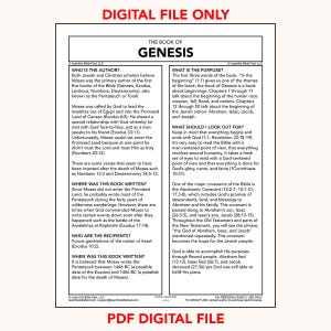 Bible Book Summaries Overview of All 66 Books Bible Study Guide Bible ...