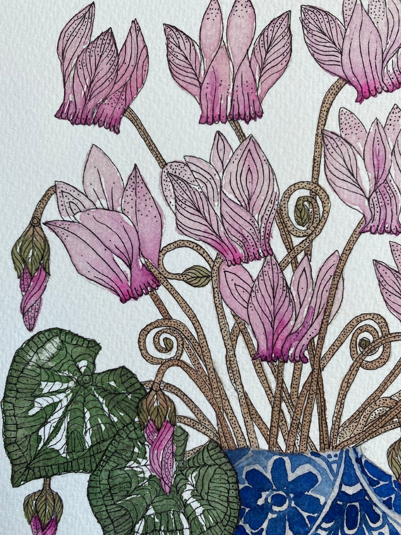 A4 Limited Edition Giclee Print of a Watercolour and Ink - Etsy UK