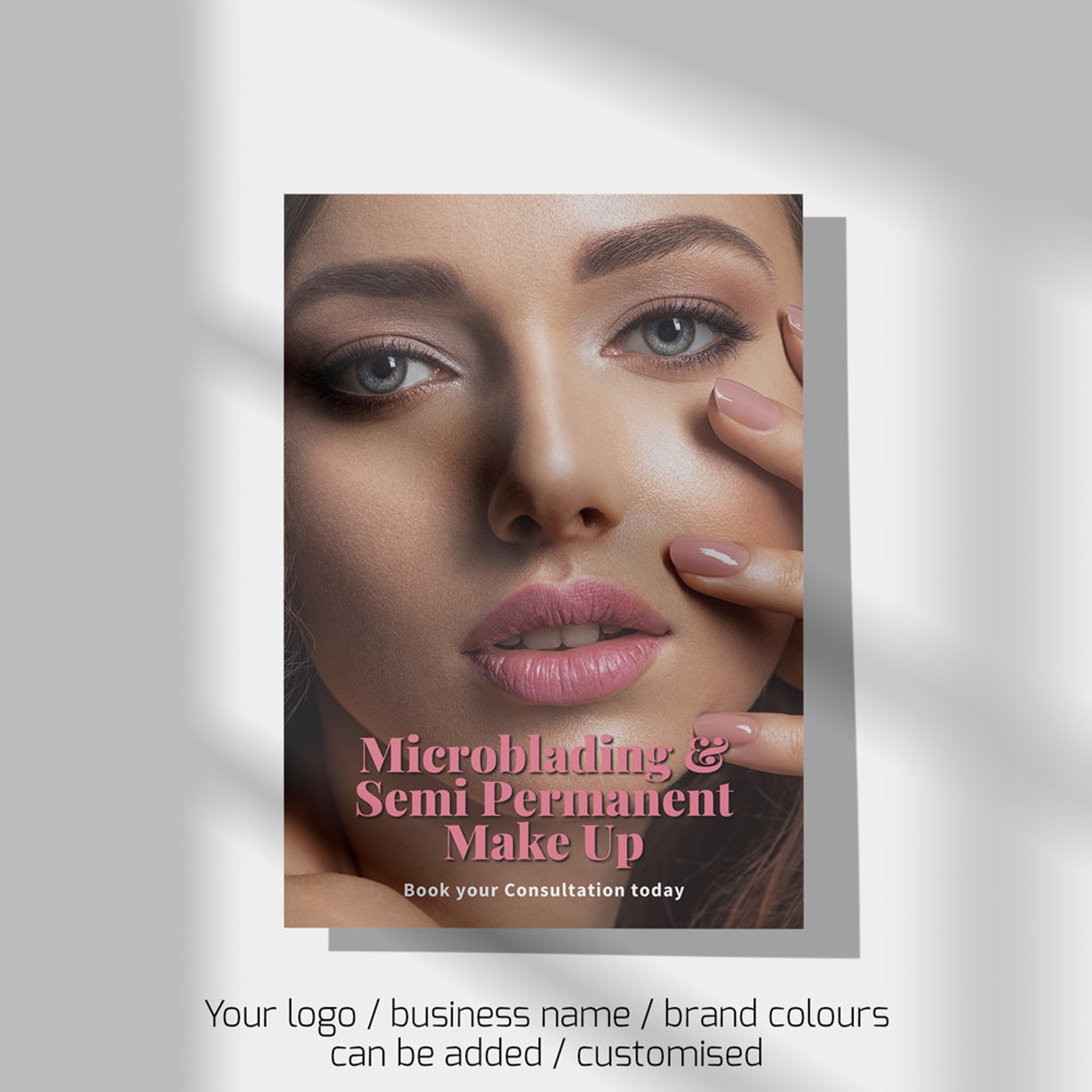 Brows Microblading Poster A4 A3 A2 A1 Printed Beauty Salon Flyer ...