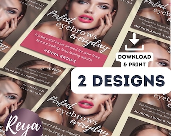SMPU Brows Microblading Microblade Poster - Instant Download Pack - PDF ...