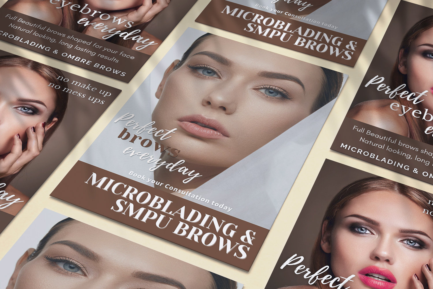 SMPU Brows Microblading Microblade Poster - Instant Download Pack - PDF ...