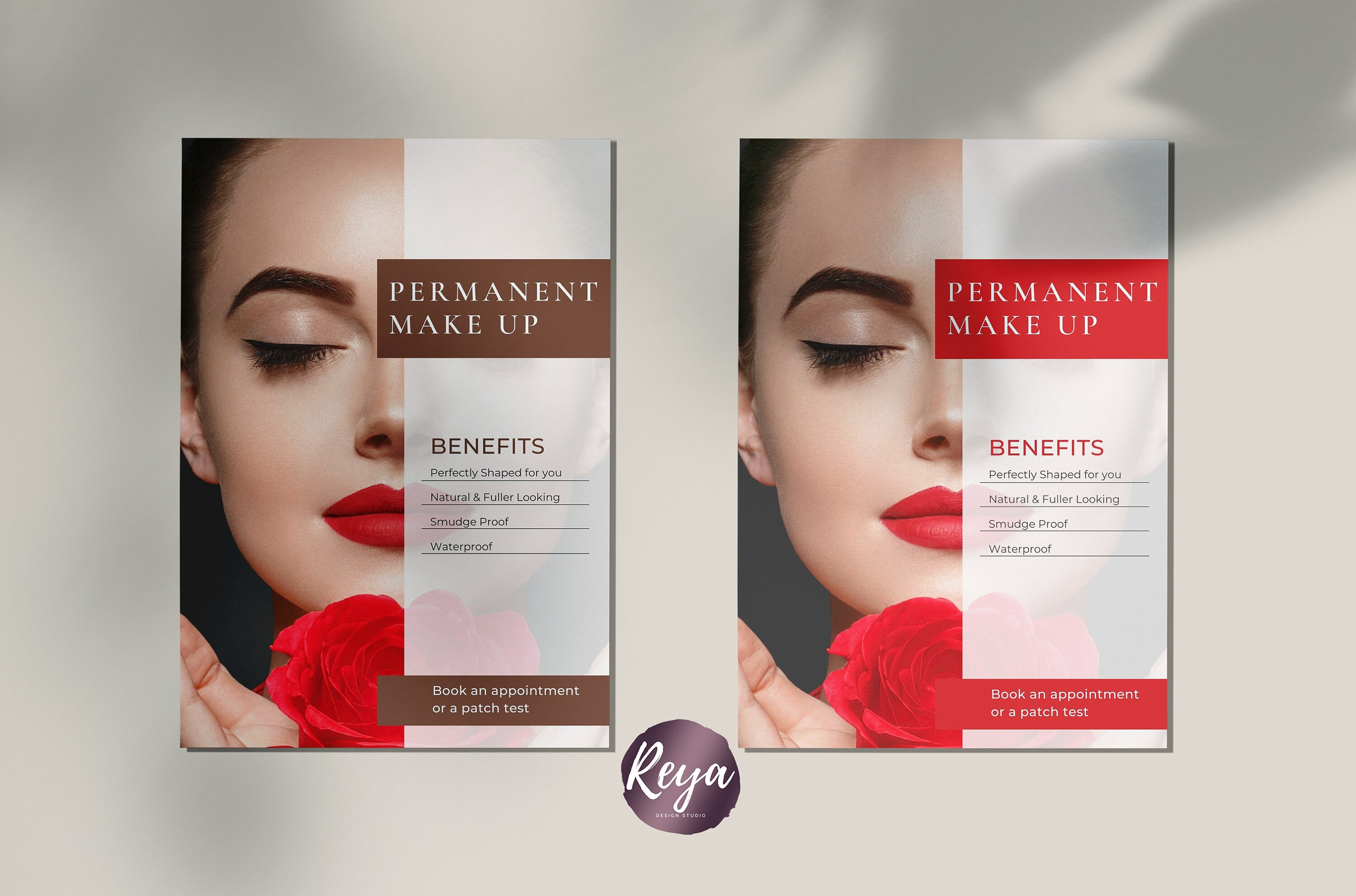 Permanent Make up Microblading: 2 Colours - Instant Download Pack - PDF ...