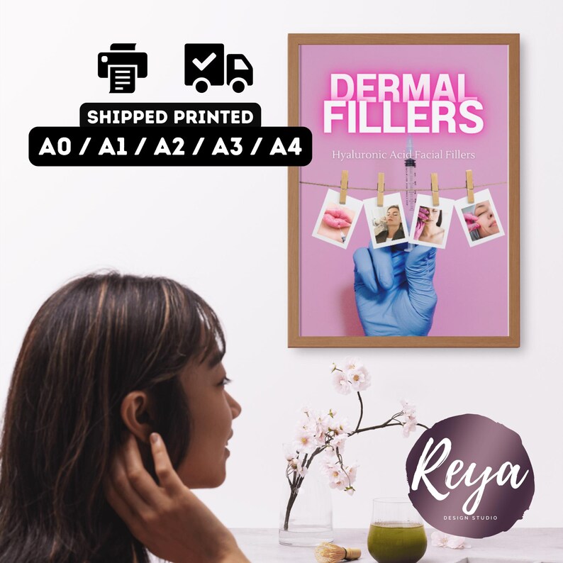 Dermal Fillers Poster PRINTED- A5 A4 A3 A2 A1 A0 Print - Flyer ...
