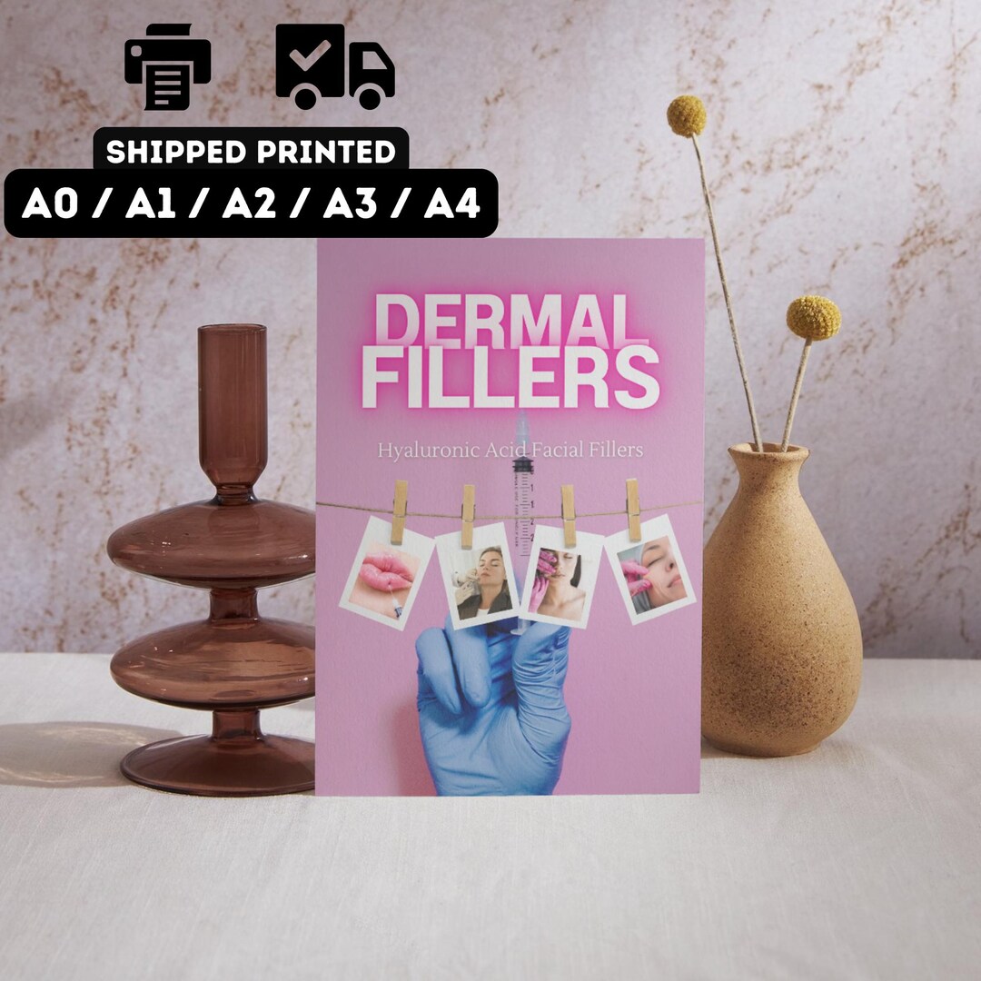 Dermal Fillers Poster PRINTED- A5 A4 A3 A2 A1 A0 Print - Flyer ...