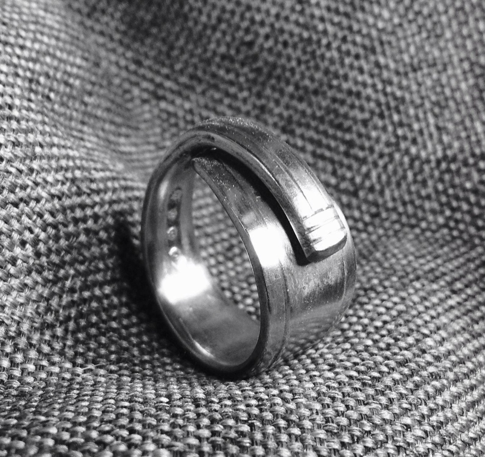 Silver Spoon Ring - Etsy