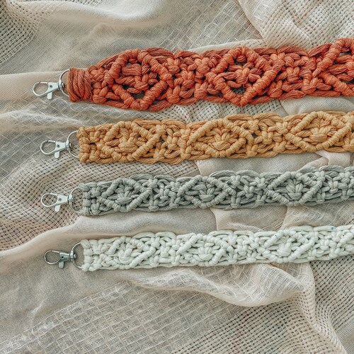Personalized Macrame Strap Woven off White Cotton Camera Strap - Etsy