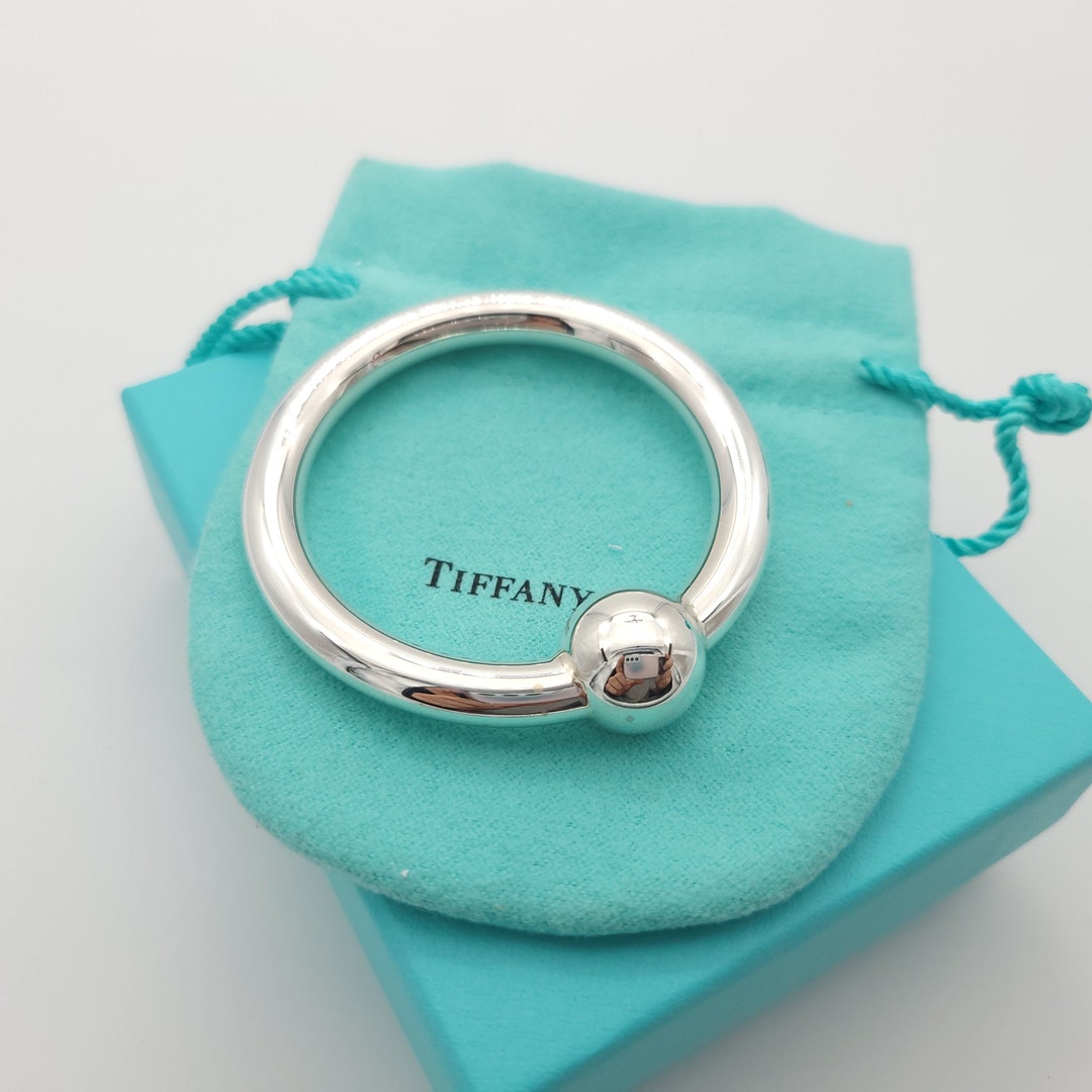 Vintage Discontinued MINT Tiffany & Co Sterling Silver Round Baby ...