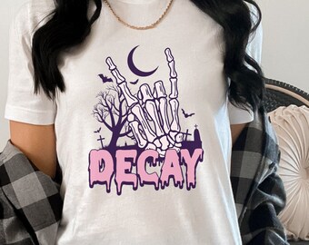 Gothic Decay T Shirt - Etsy