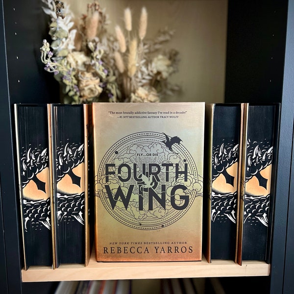 4th Wing Sprayed Edges Stencil - Etsy