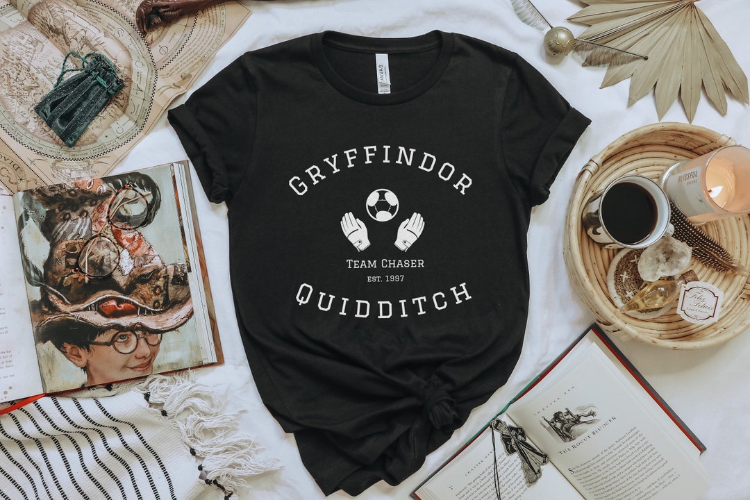 Quidditch CHASER HP T-Shirt / Gryffindory Shirt / Quidditch Chaser ...