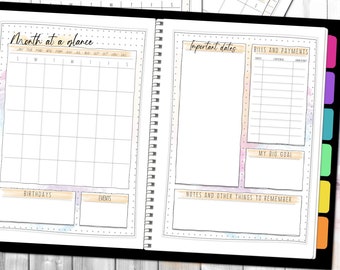 Bullet Journal Printable | Etsy