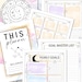 Rainbow Galaxy Printable Planner Kit | Monthly | Daily | Weekly | Goal ...
