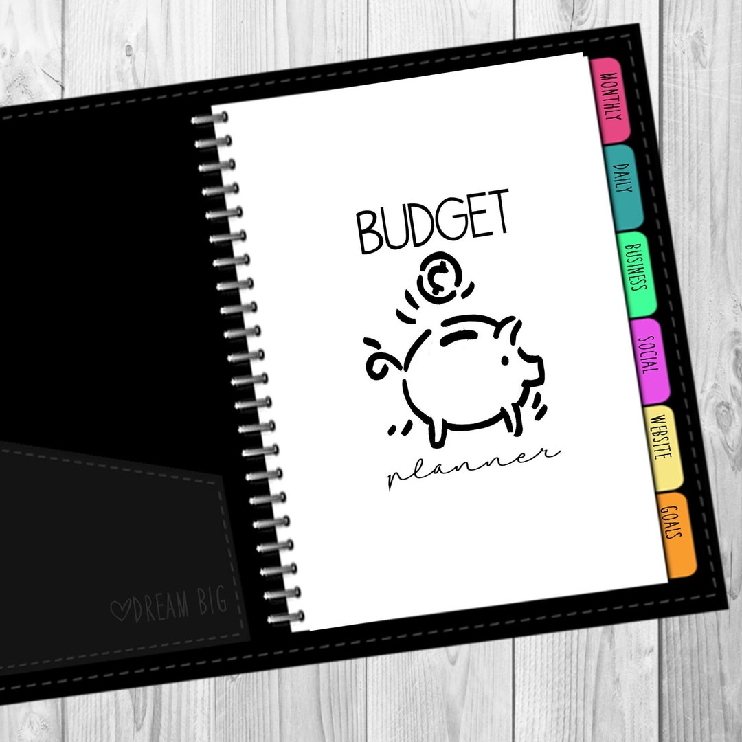 The ULTIMATE Budget Planner, Multiple Printable Sizes, 40 + Undated ...