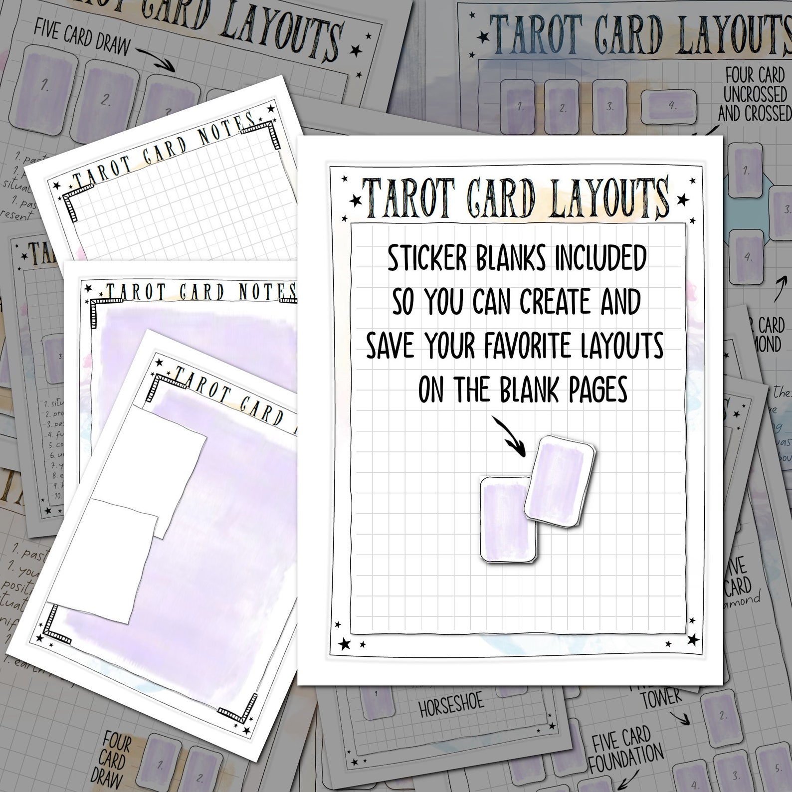 The Ultimate Tarot Journal | Study Worksheets | Meaning ...