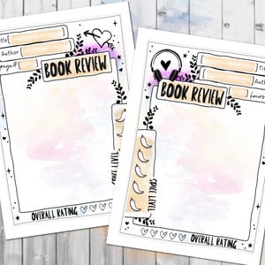 Spicy Reading Journal | Adult Book Planner | Bookshelf Reading Tracker ...