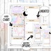 Watercolor Weekly Planner | Mood Chart | Activity Tracker | Tarot Log ...