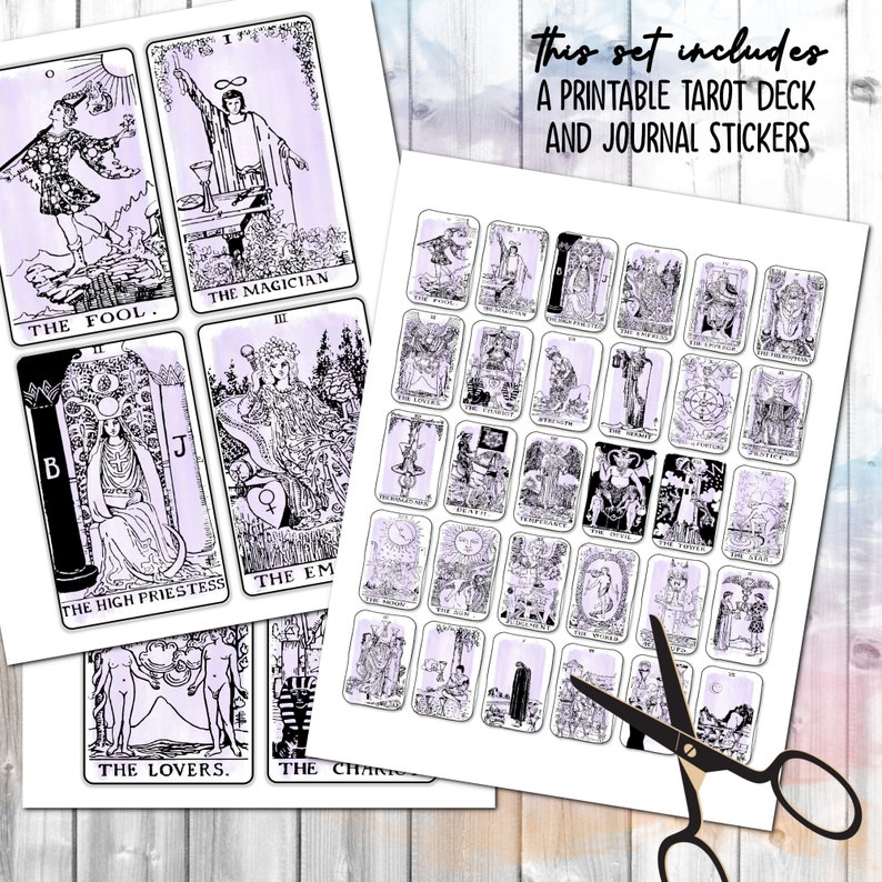 The Ultimate Tarot Journal | Study Worksheets | Meaning ...