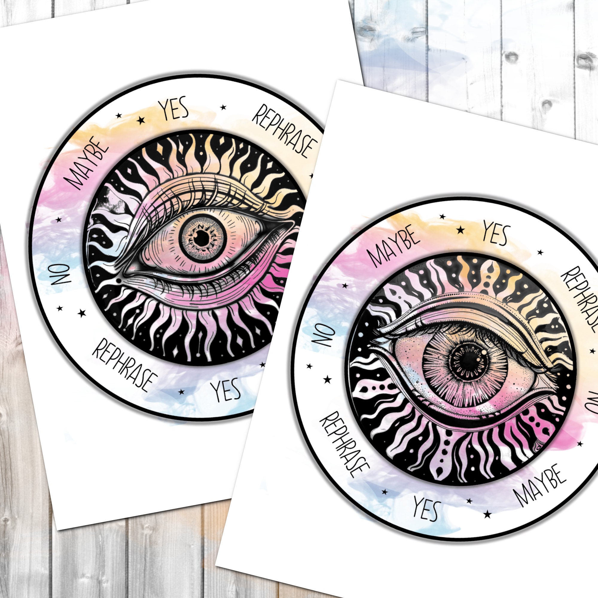 Mystic Smoke Printable Altar Board Kit | Pendulum Board | Altar Board ...