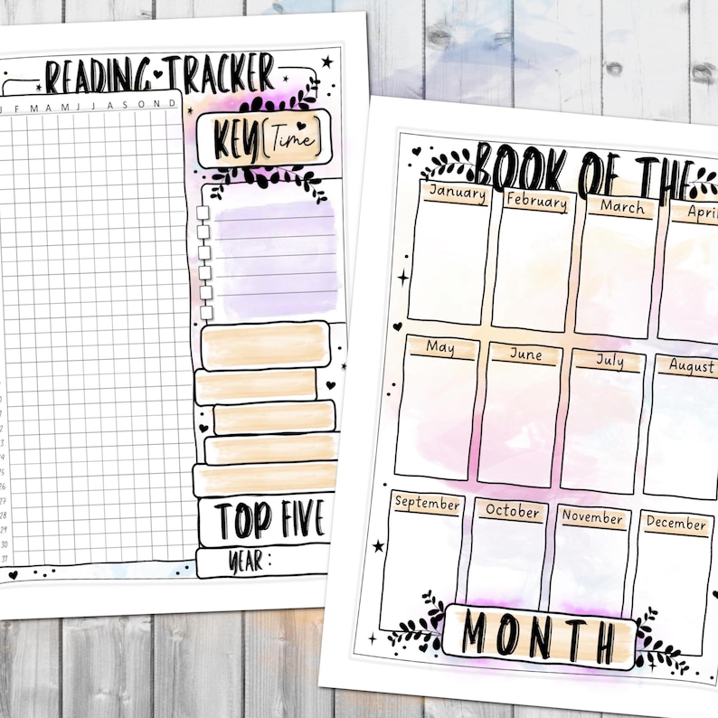 Spicy Reading Journal | Adult Book Planner | Bookshelf Reading Tracker ...