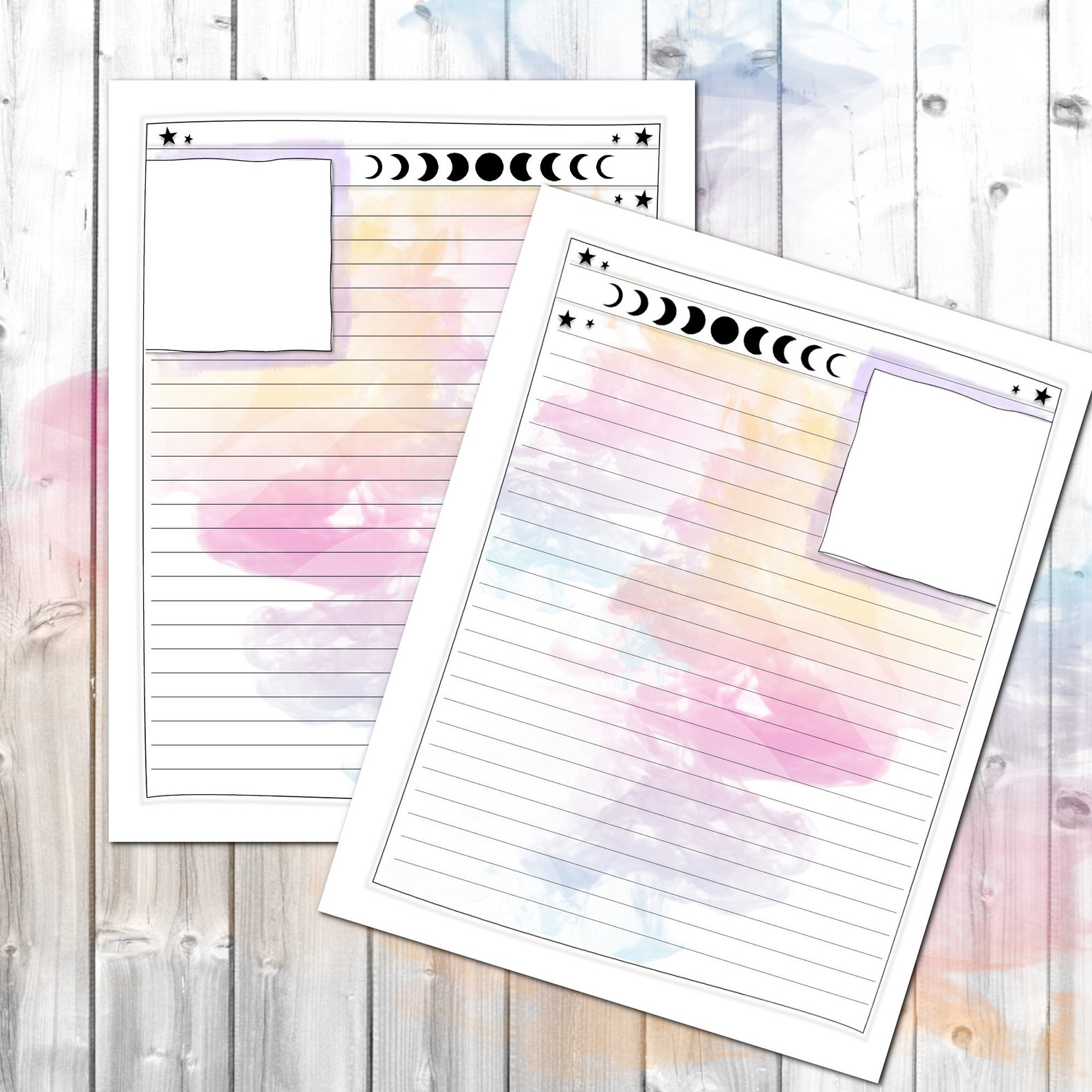 Note Pages Printable Journal Pages Notes Planner Inserts - Etsy