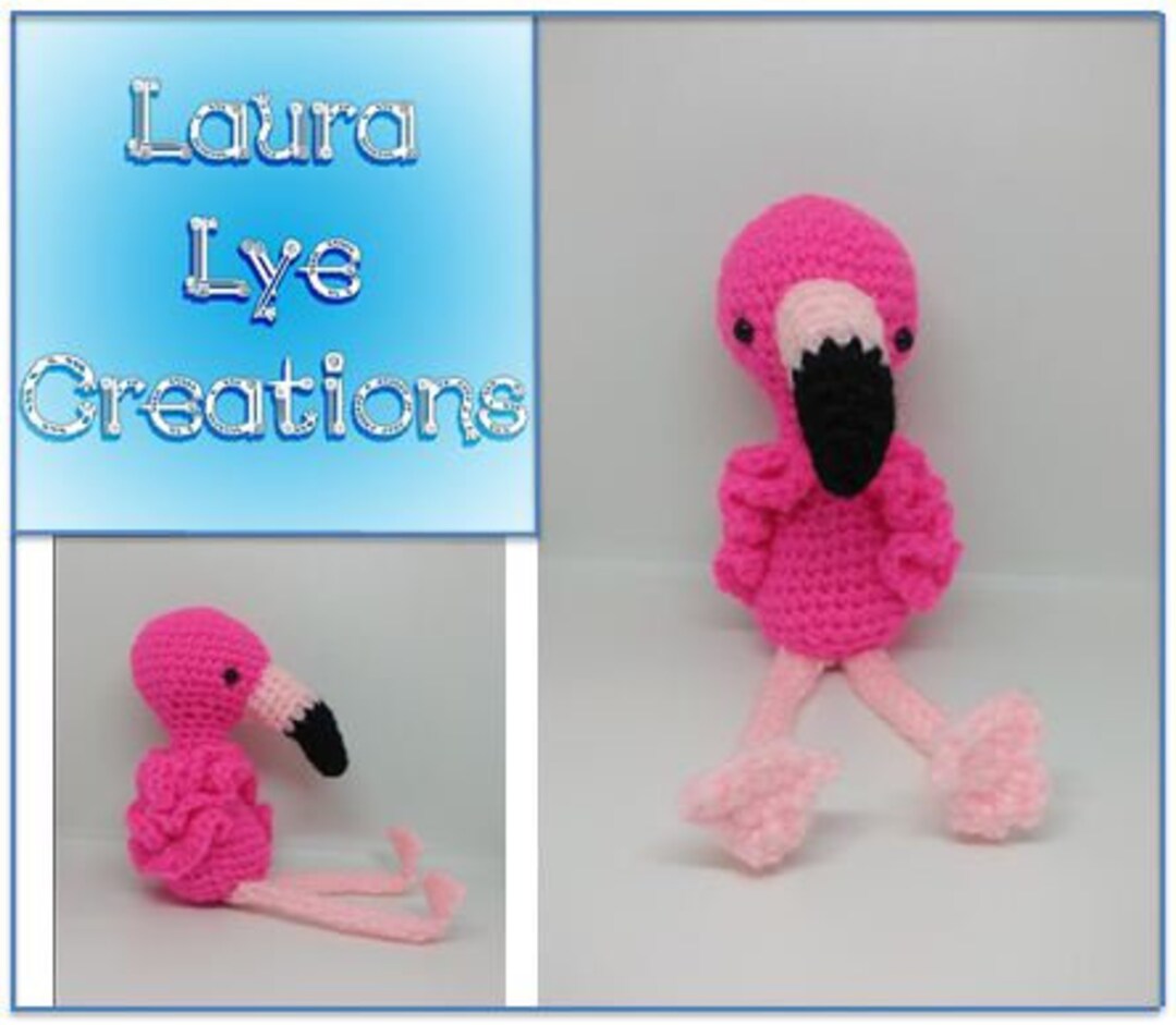 Crochet Pattern for a Flamingo - Etsy