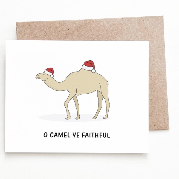 Funny Xmas Camel - Etsy