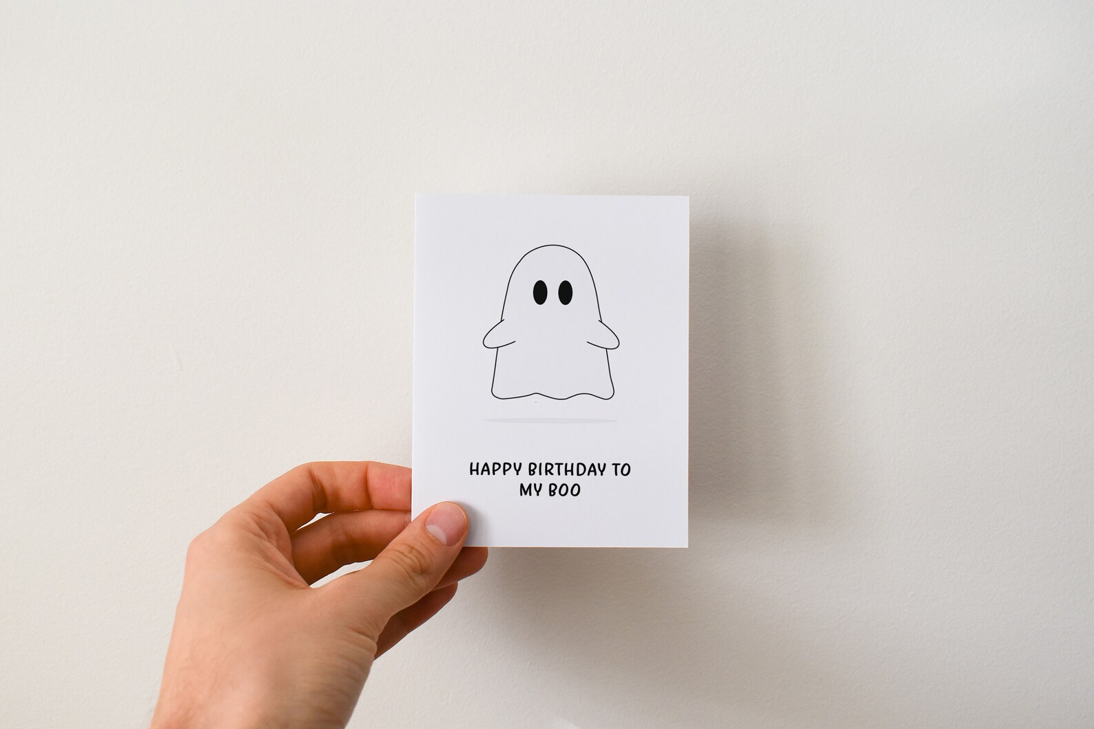 Funny Ghost Birthday Card Haunted Birthday Gift for Him or - Etsy Canada