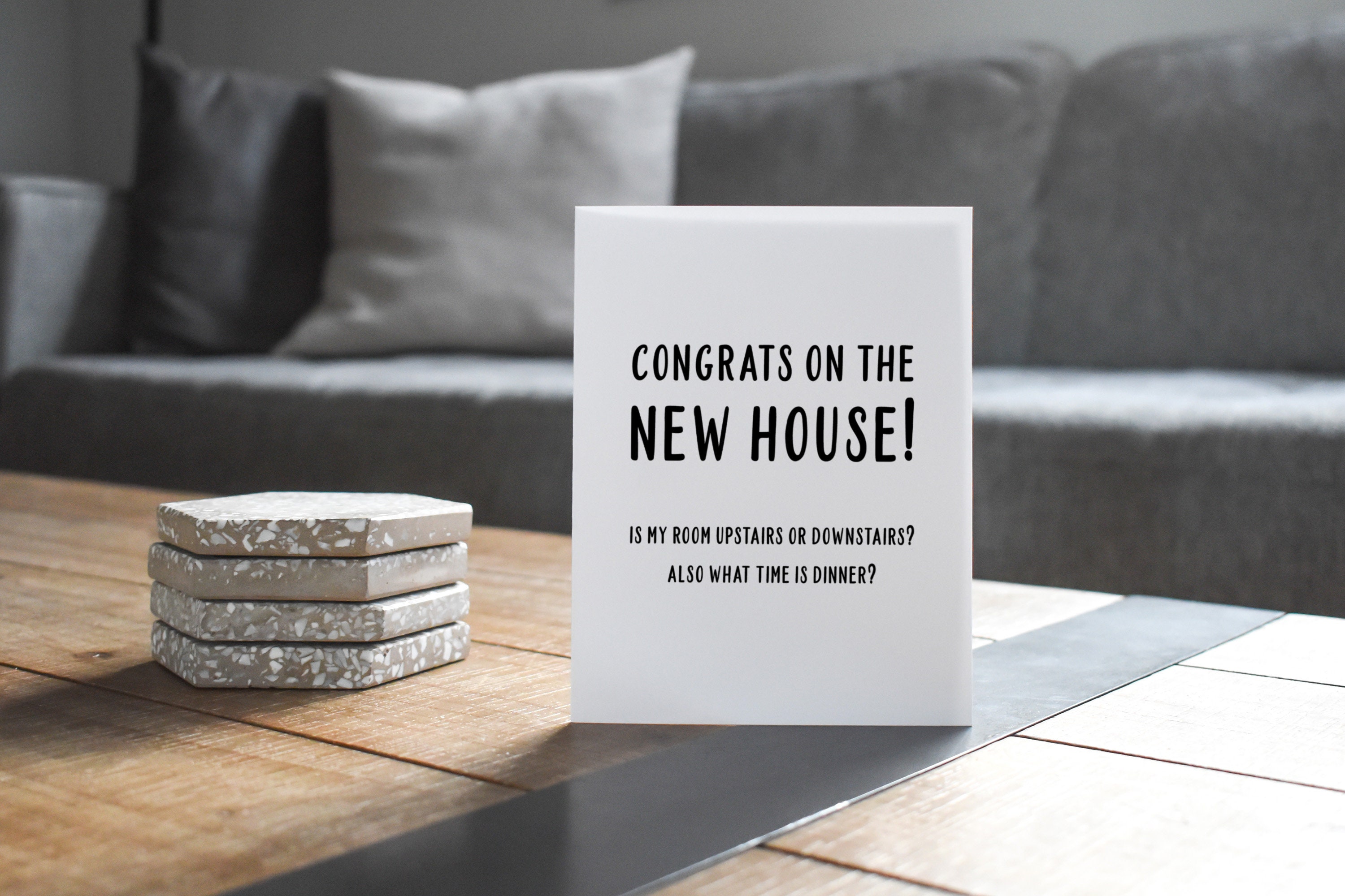 Funny Housewarming Card New Home Housewarming Gift | Etsy