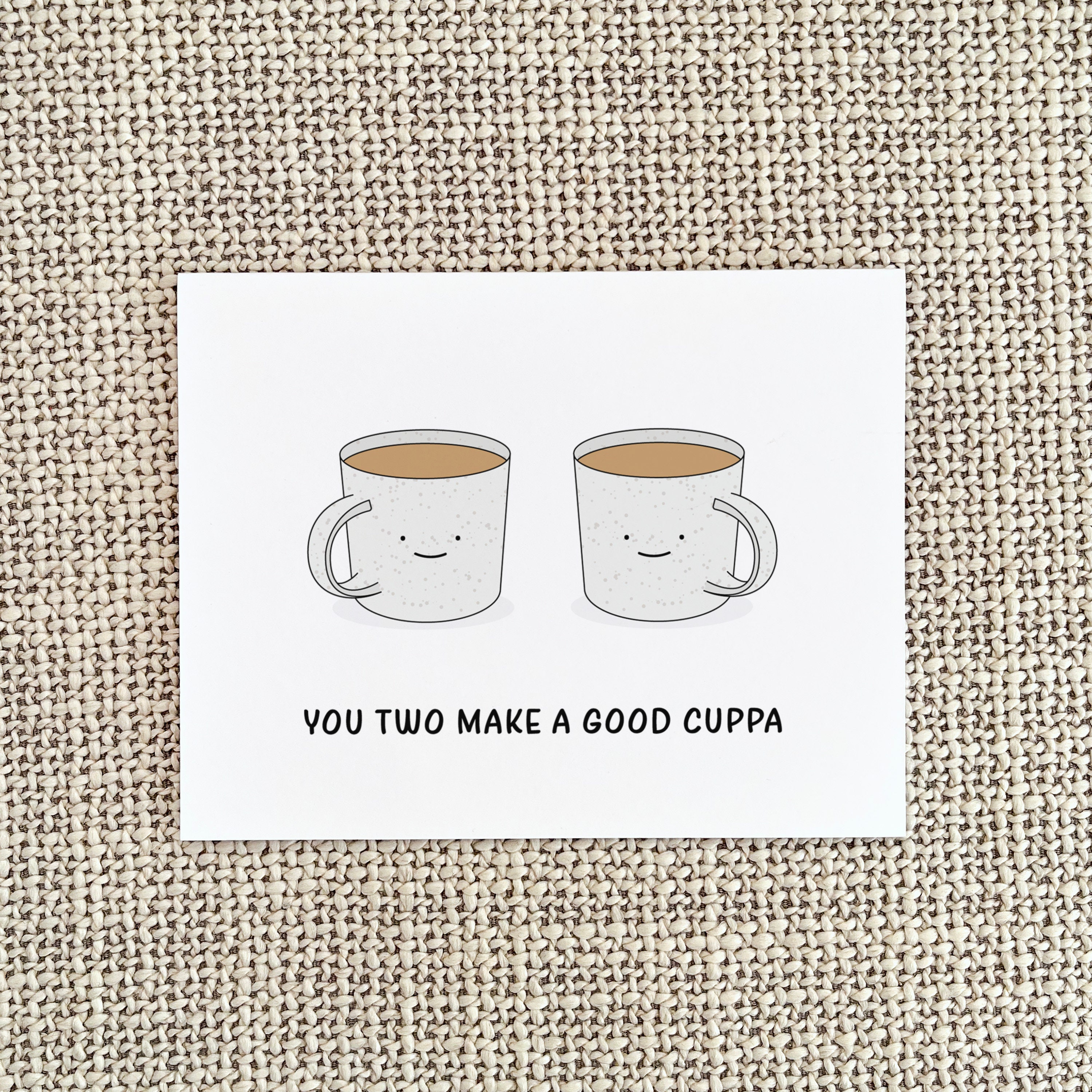 Funny Coffee Wedding Card Wedding Gift for Bride and Groom | Etsy