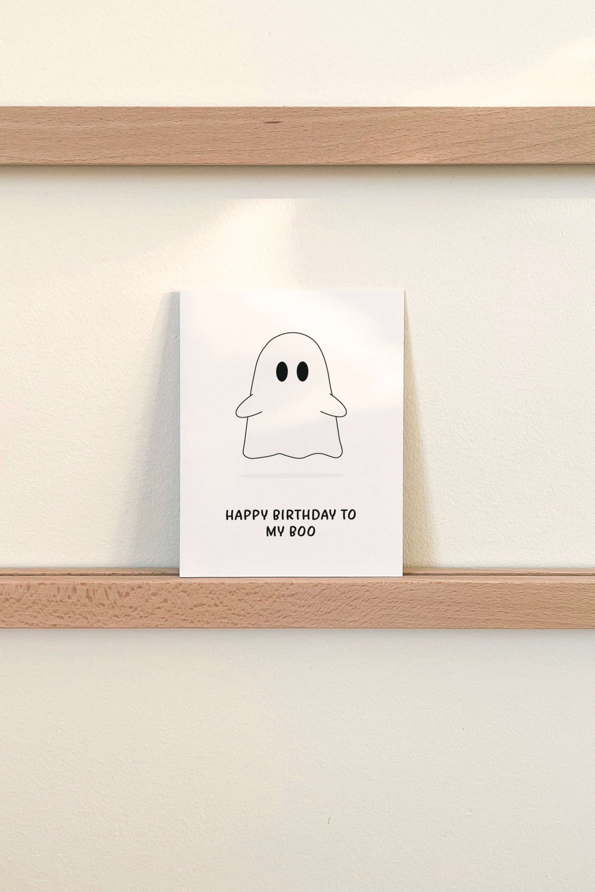 Funny Ghost Birthday Card Haunted Birthday Gift for Him or - Etsy Canada