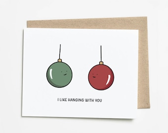 Funny Christmas Pun Card | Etsy