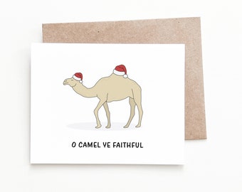 Funny Camel Card - Etsy