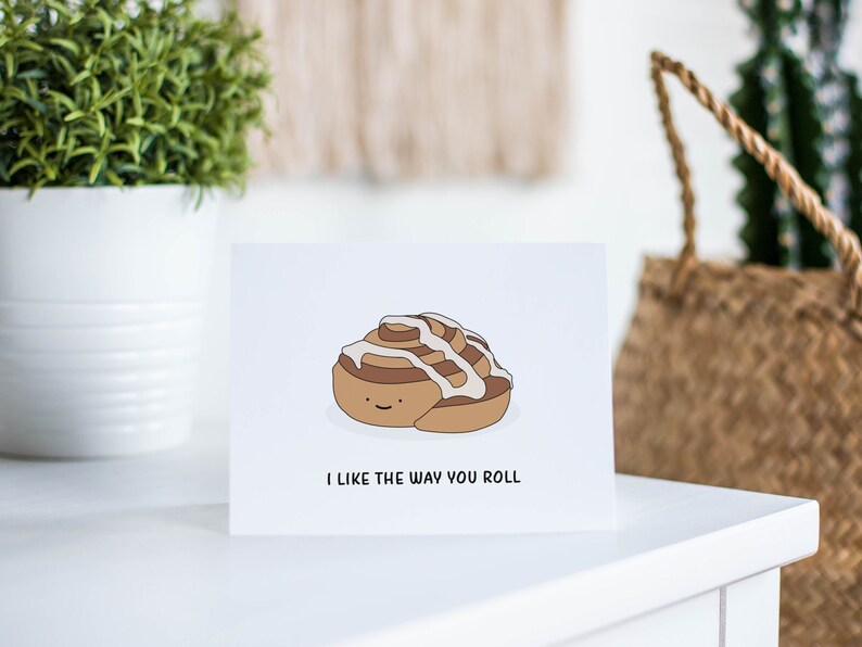 Funny Cinnamon Roll Anniversary Card Cinnamon Rolls - Etsy