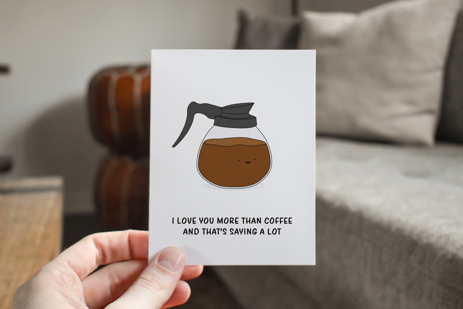 Funny Coffee Anniversary Card Coffee Anniversary Gift for | Etsy