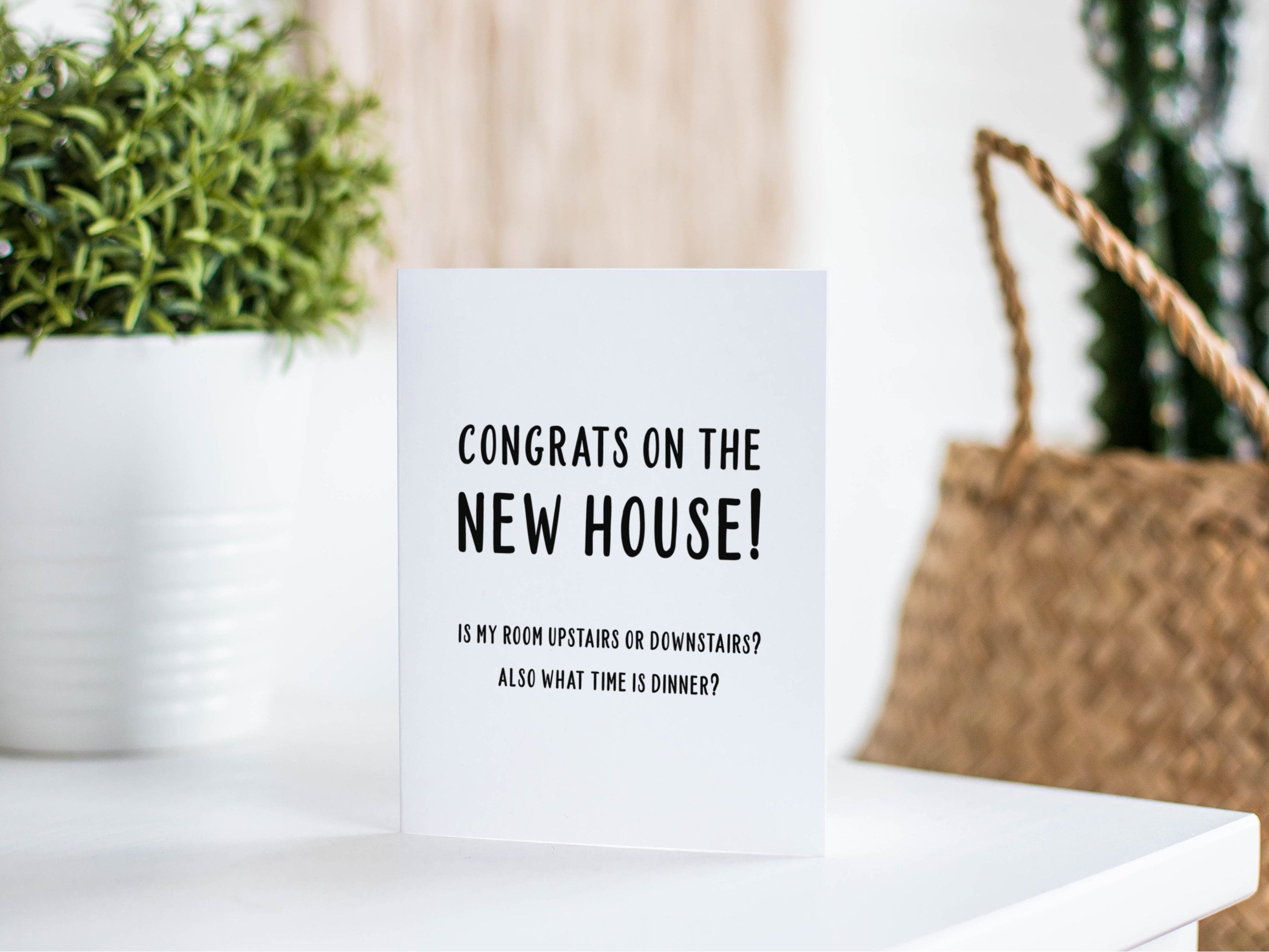 Funny Housewarming Card New Home Housewarming Gift - Etsy Canada