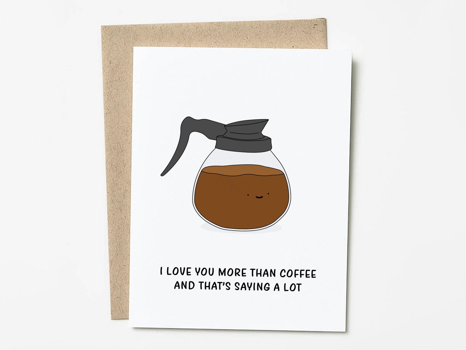 Funny Coffee Anniversary Card Coffee Anniversary Gift for | Etsy