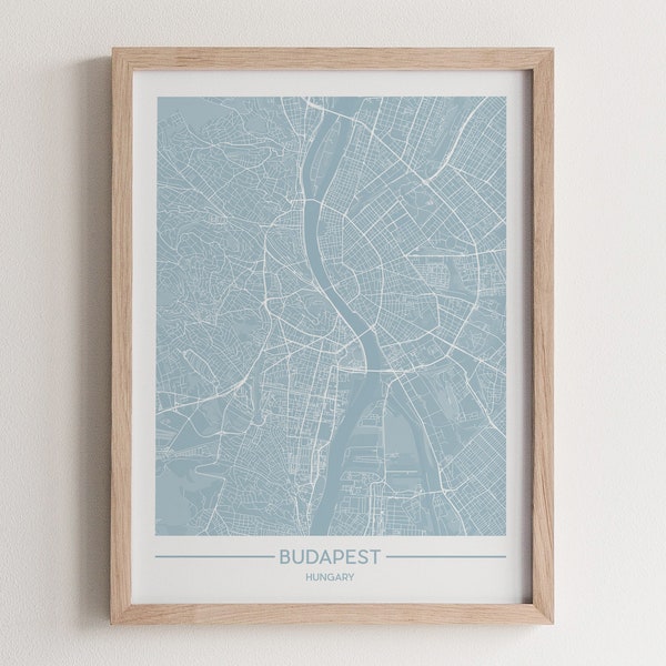 Budapest Poster - Etsy