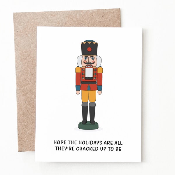 Funny Nutcracker Card - Etsy