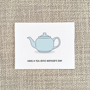 Handmade Tea Mother's Day Card - Etsy